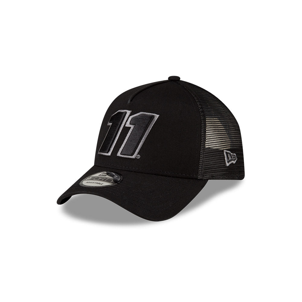 **PRE-ORDER** BLACK 11 9FORTY TRUCKER HAT – DH Store